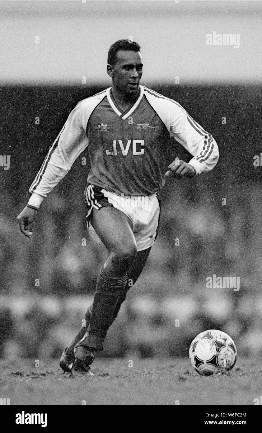 DAVID ROCASTLE, ARSENAL FC, 1989 Stock Photo - Alamy