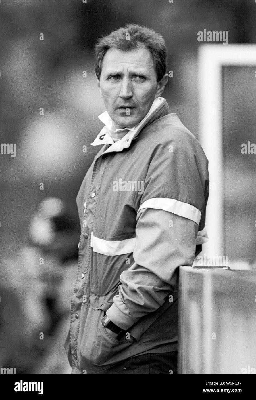 HOWARD WILKINSON, SHEFFIELD WEDNESDAY FC, 1988 Stock Photo - Alamy