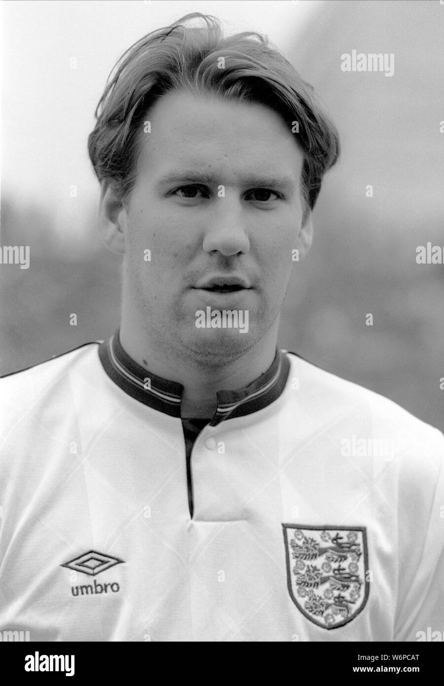 PAUL MERSON, ENGLAND U21 and ARSENAL FC, 1989 Stock Photo - Alamy