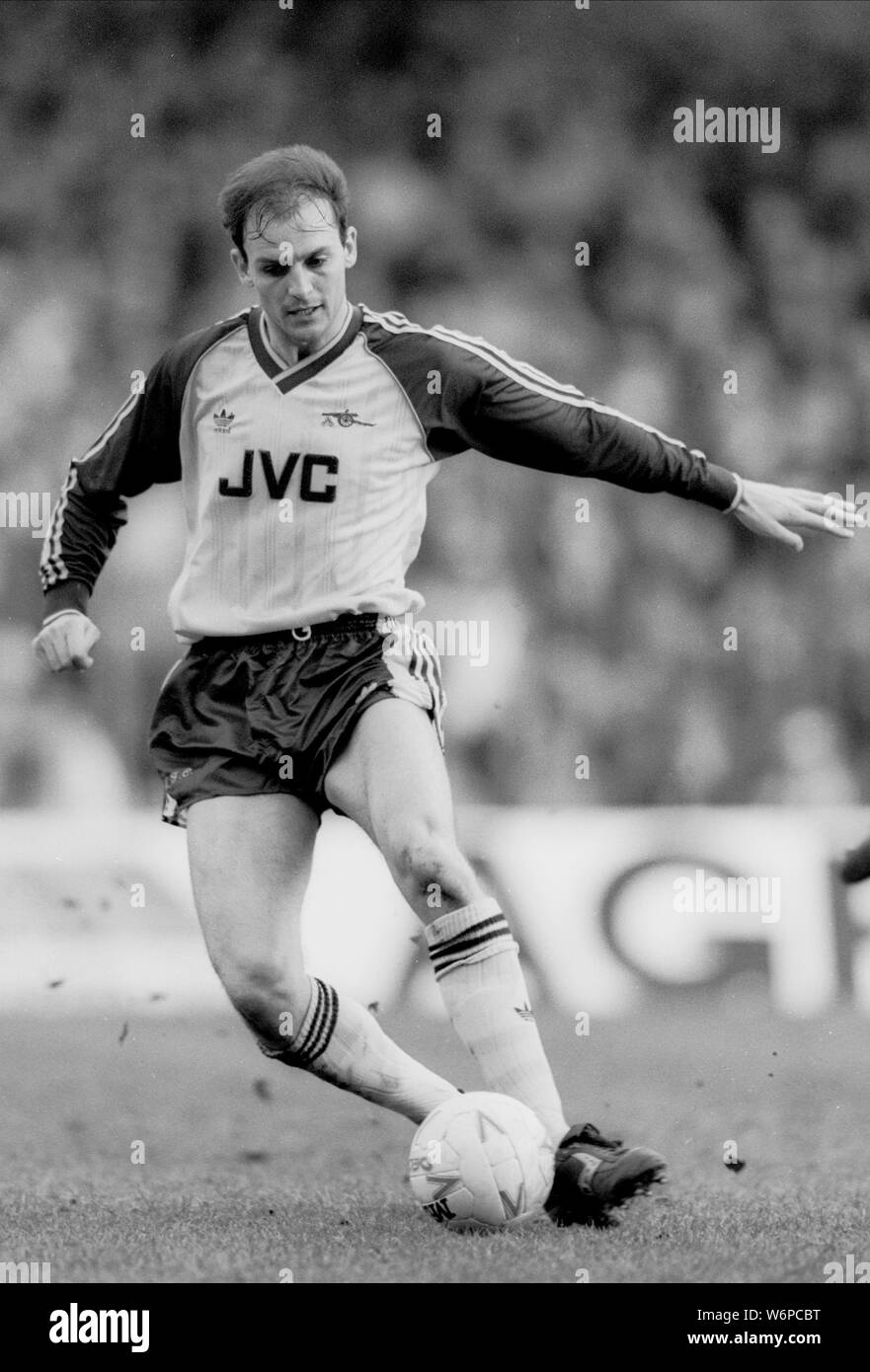 STEVE BOULD, ARSENAL FC, 1990 Stock Photo - Alamy