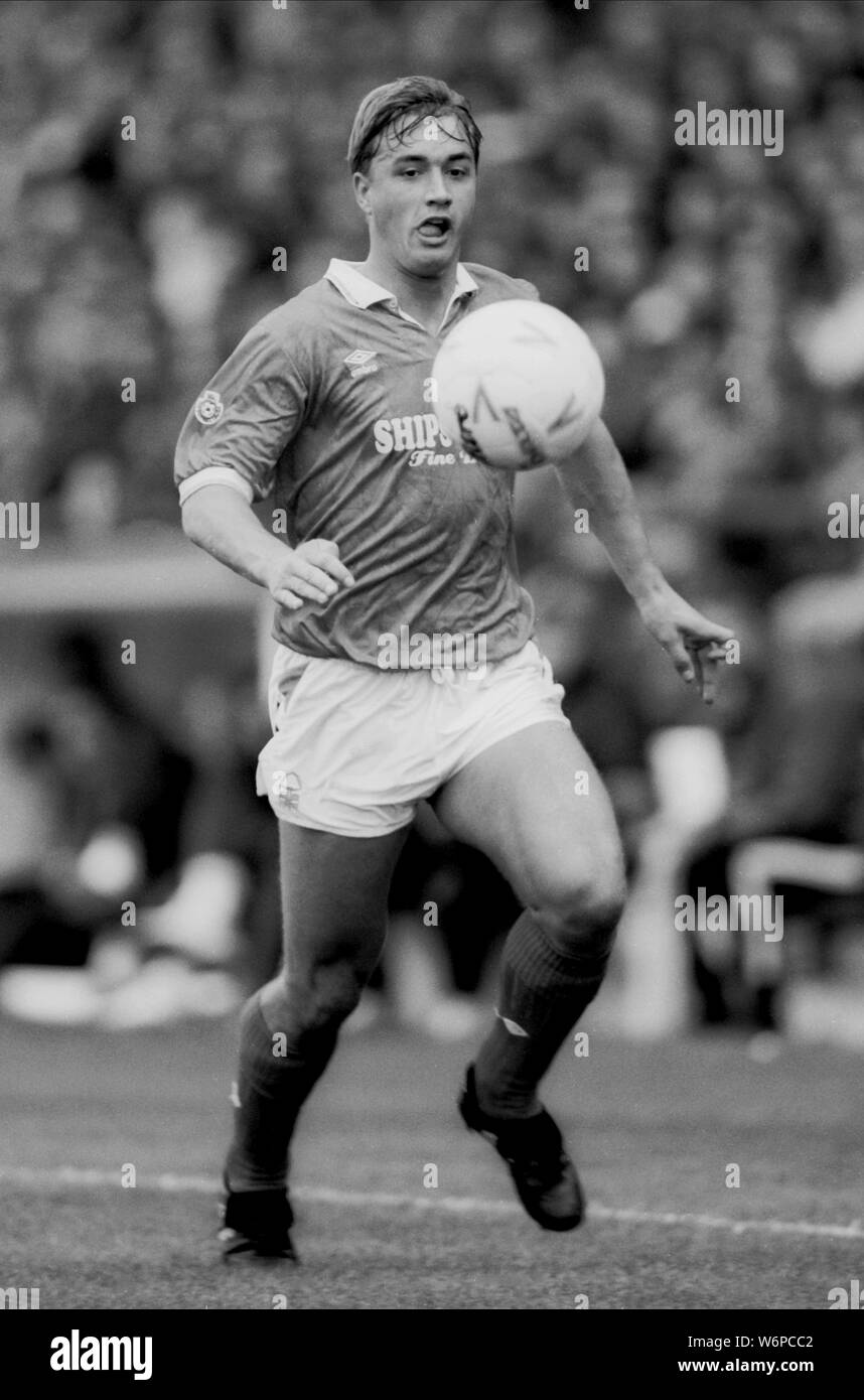 NIGEL JEMSON, NOTTINGHAM FOREST FC, 1990 Stock Photo - Alamy