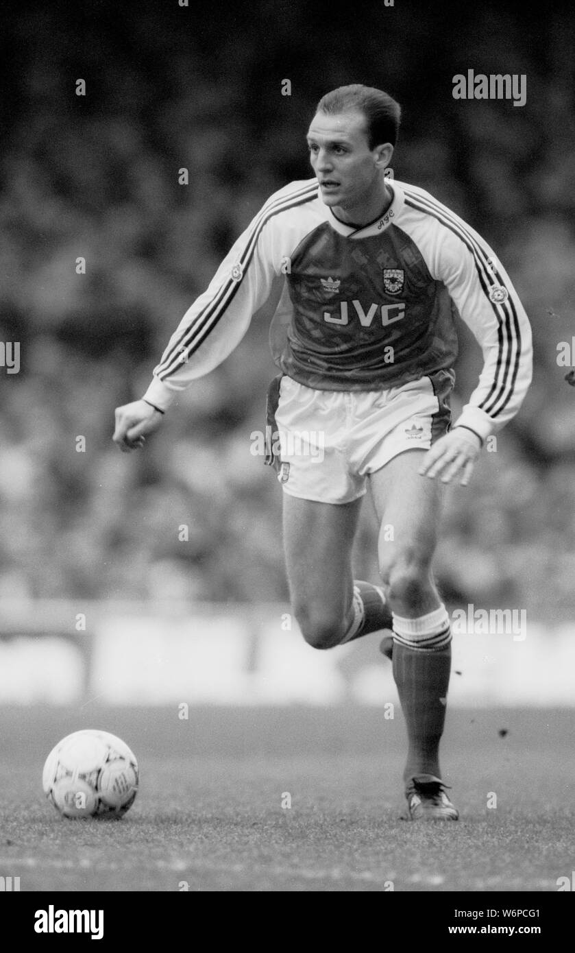 STEVE BOULD, ARSENAL FC, 1991 Stock Photo - Alamy
