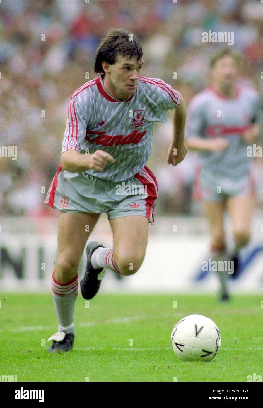 RAY HOUGHTON, LIVERPOOL FC, 1990 Stock Photo - Alamy