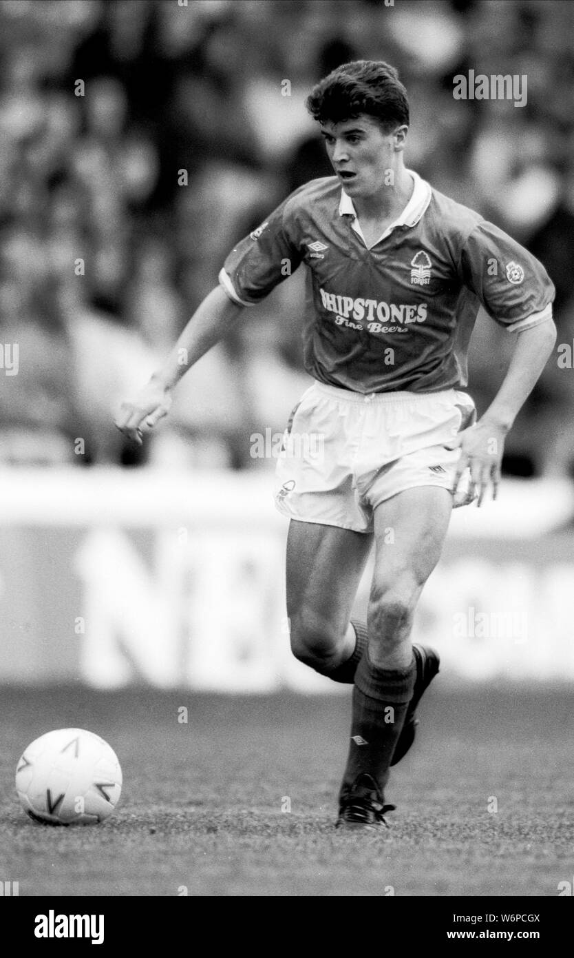 ROY KEANE, NOTTINGHAM FOREST FC, 1990 Stock Photo - Alamy ROY KEANE, NOTTINGHAM FOREST FC, 1990 Stock Photo - Alamy