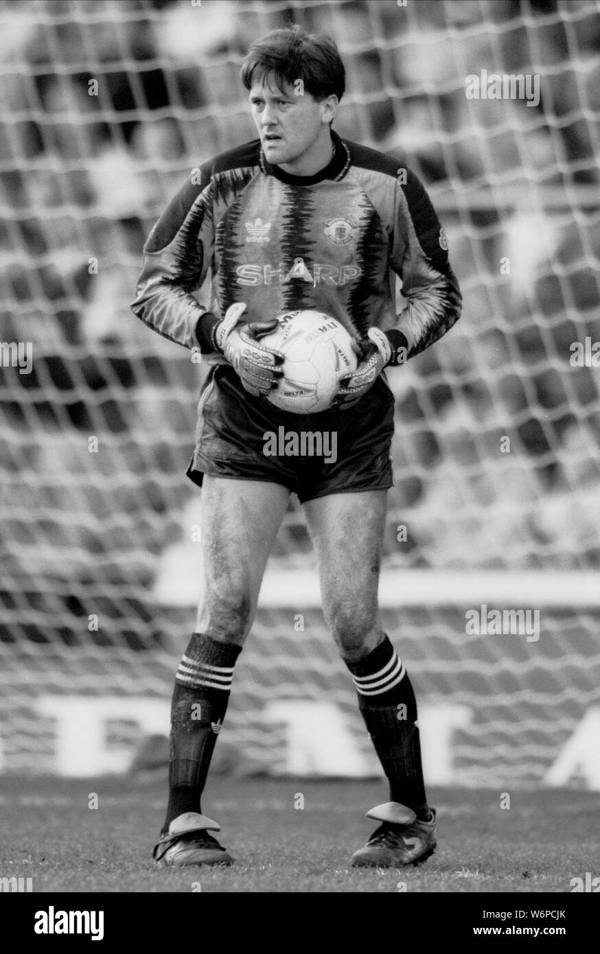 LES SEALEY, MANCHESTER UNITED FC, 1991 Stock Photo - Alamy