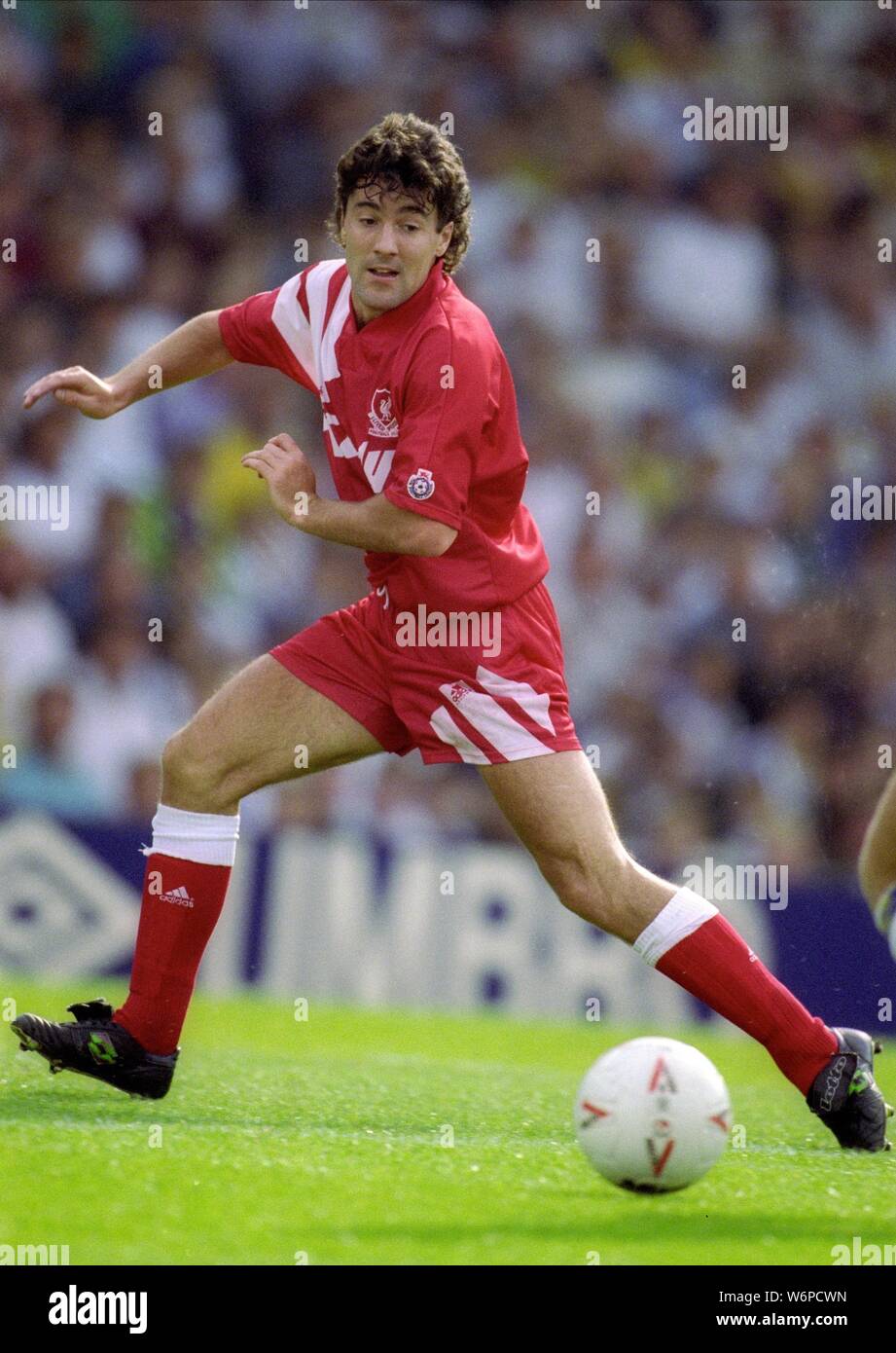 DEAN SAUNDERS, LIVERPOOL FC, 1991 Stock Photo - Alamy