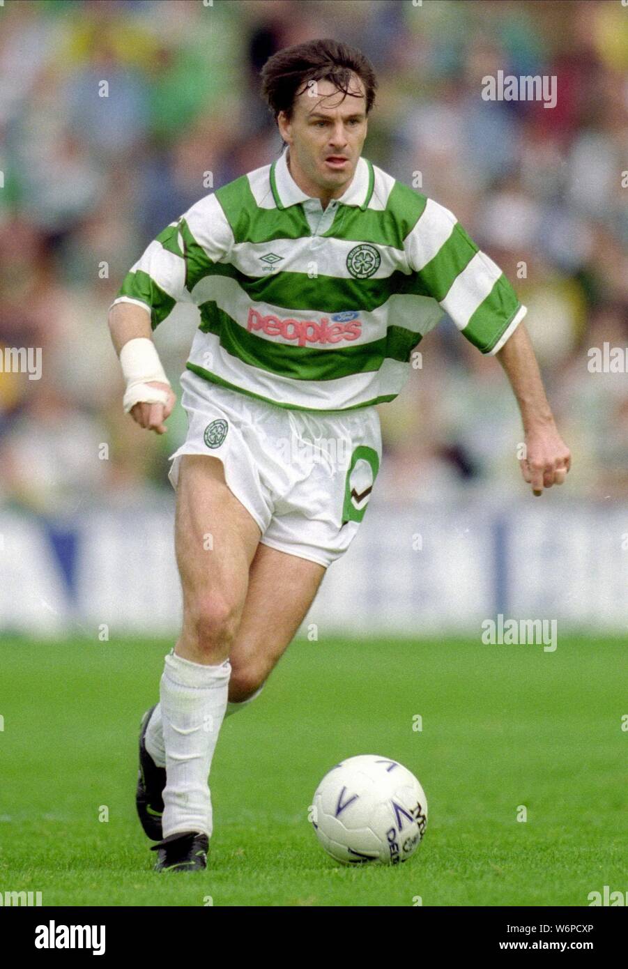 CHARLIE NICHOLAS, GLASGOW CELTIC FC, 1991 Stock Photo - Alamy