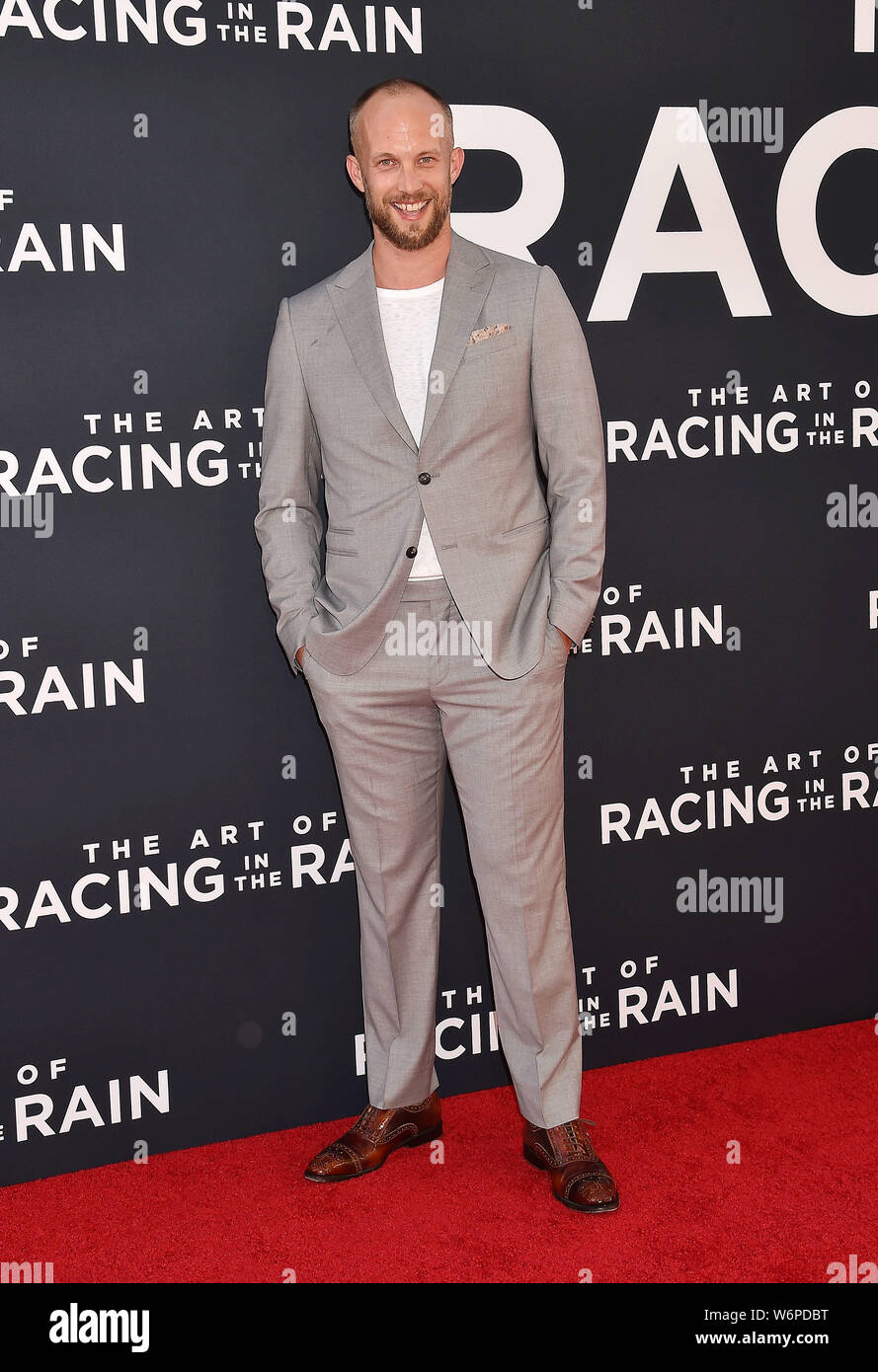 LOS ANGELES, CA - AUGUST 01: Ian Lake attends the Premiere Of 20th ...
