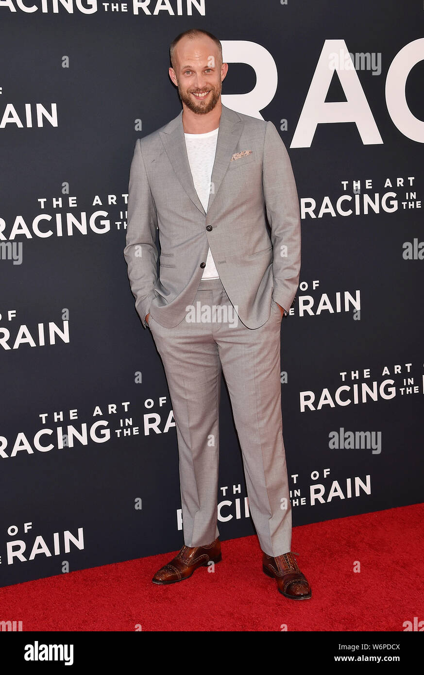 LOS ANGELES, CA - AUGUST 01: Ian Lake attends the Premiere Of 20th ...