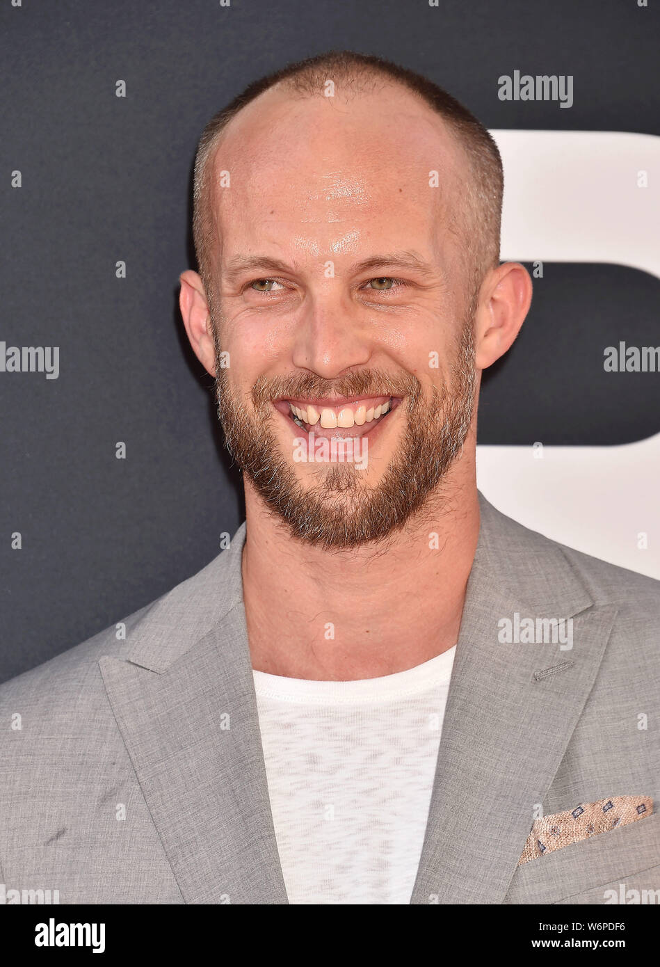 LOS ANGELES, CA - AUGUST 01: Ian Lake attends the Premiere Of 20th ...