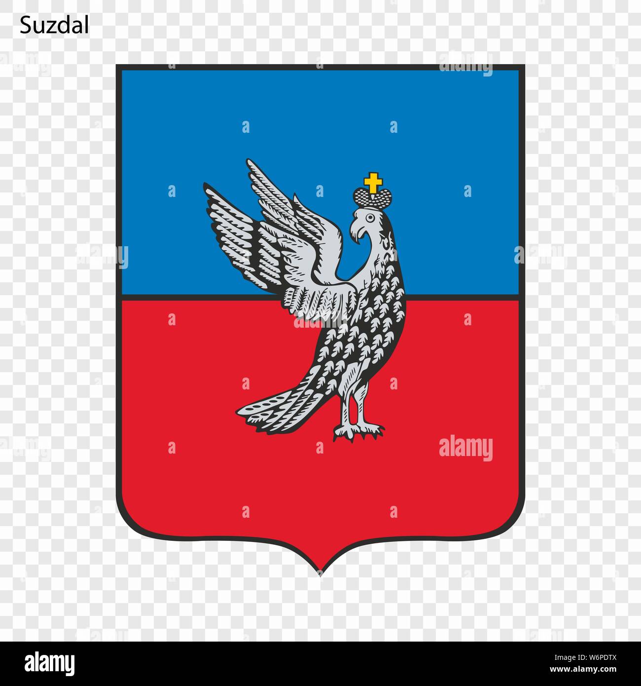 Suzdal coat of arms Stock Vector Images - Alamy