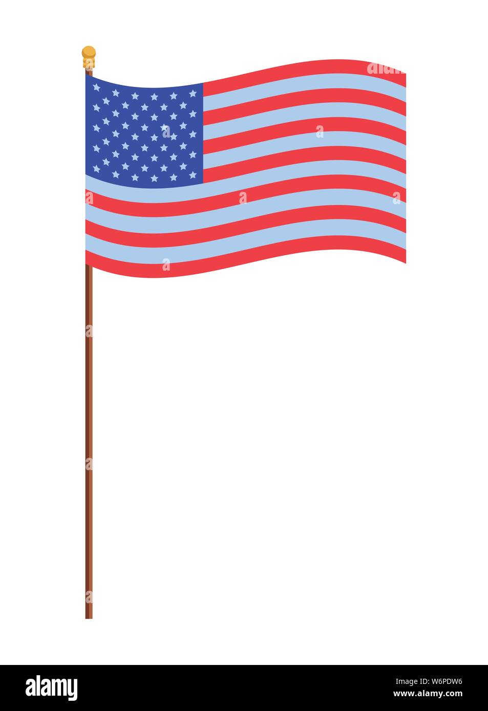 United states flag emblem symbol Stock Vector Image & Art - Alamy