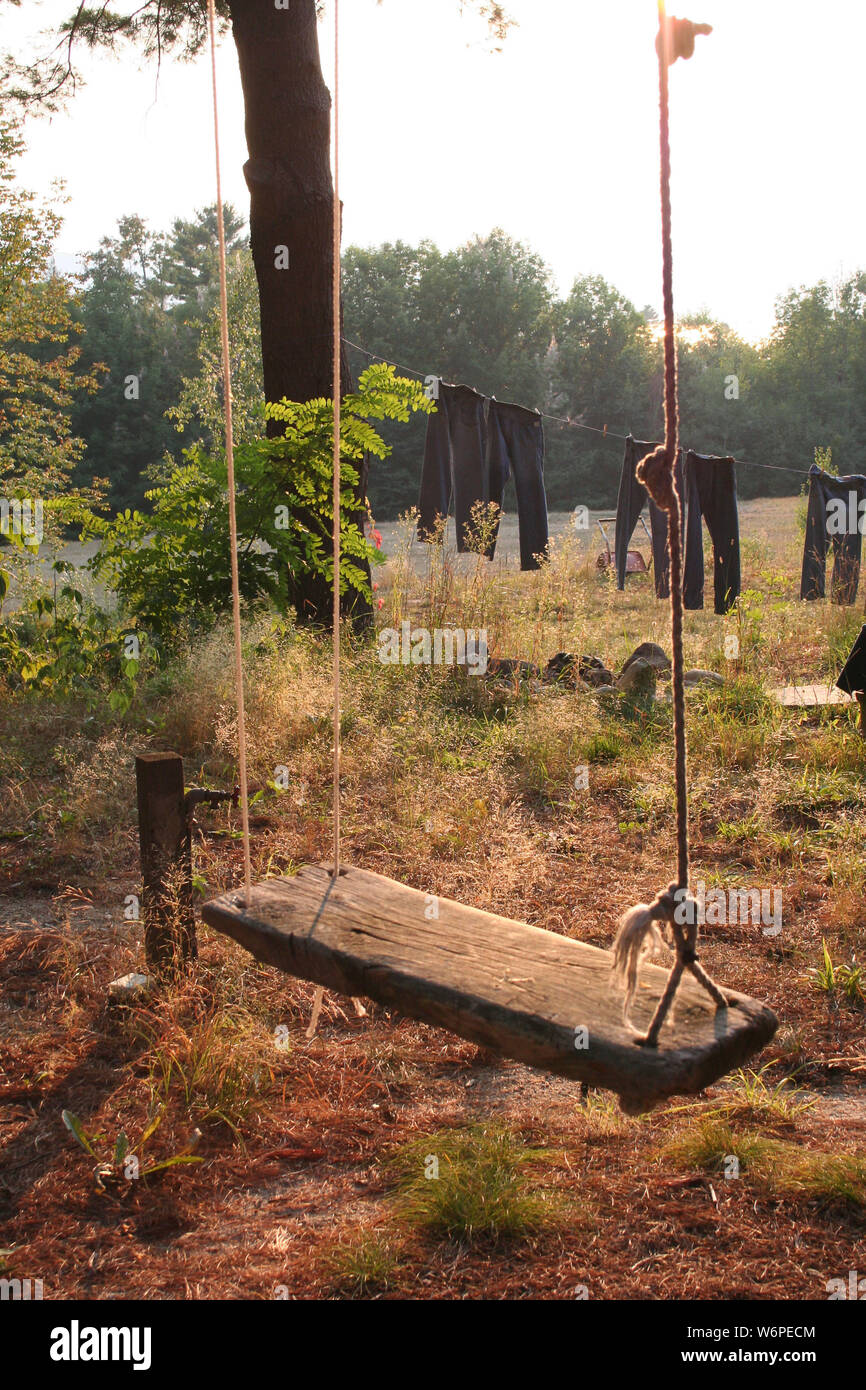 Farm rope swing hi-res stock photography and images - Alamy