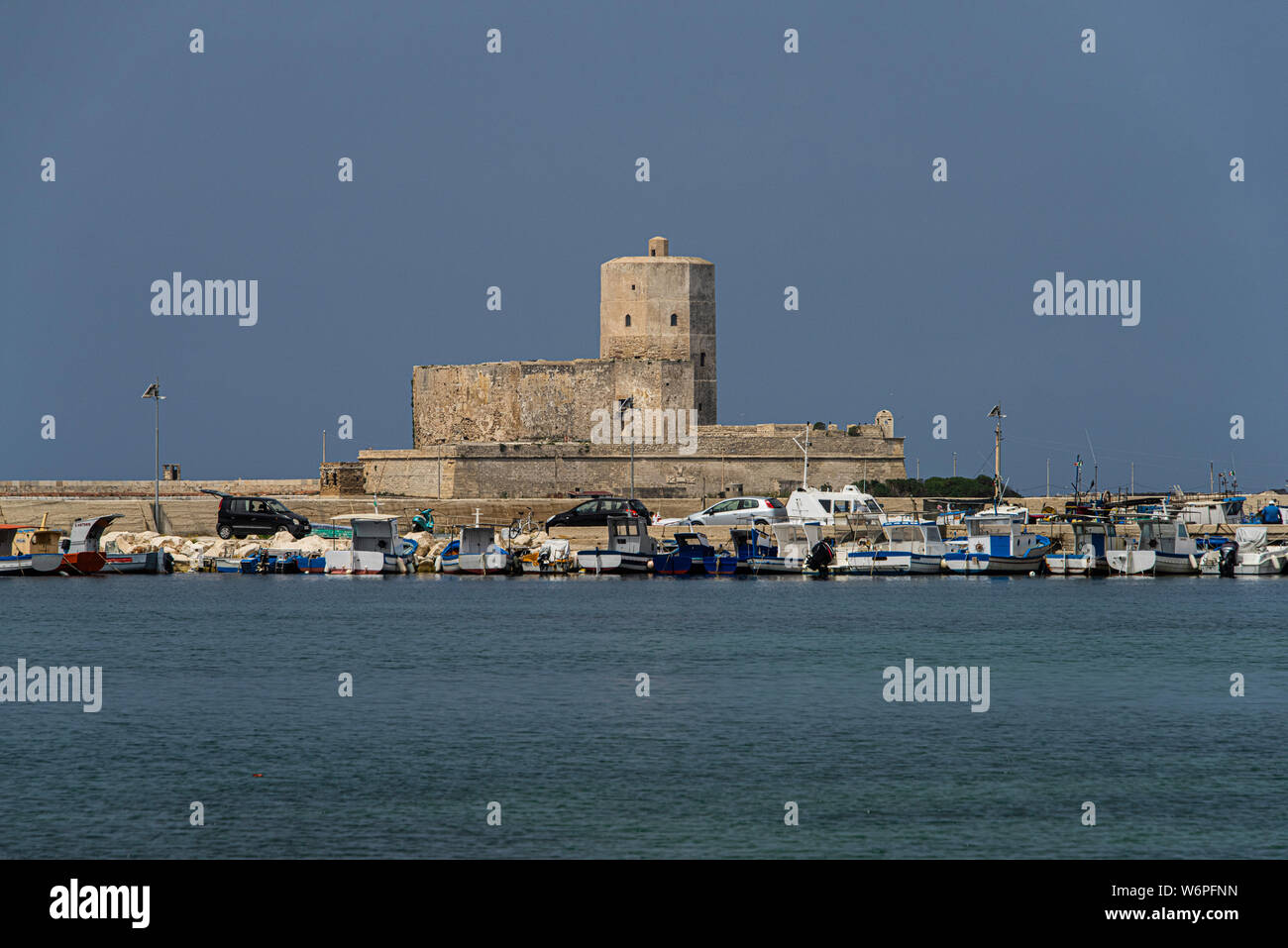 Castello della Colombaia, Trapani, Sicily Stock Photo - Alamy