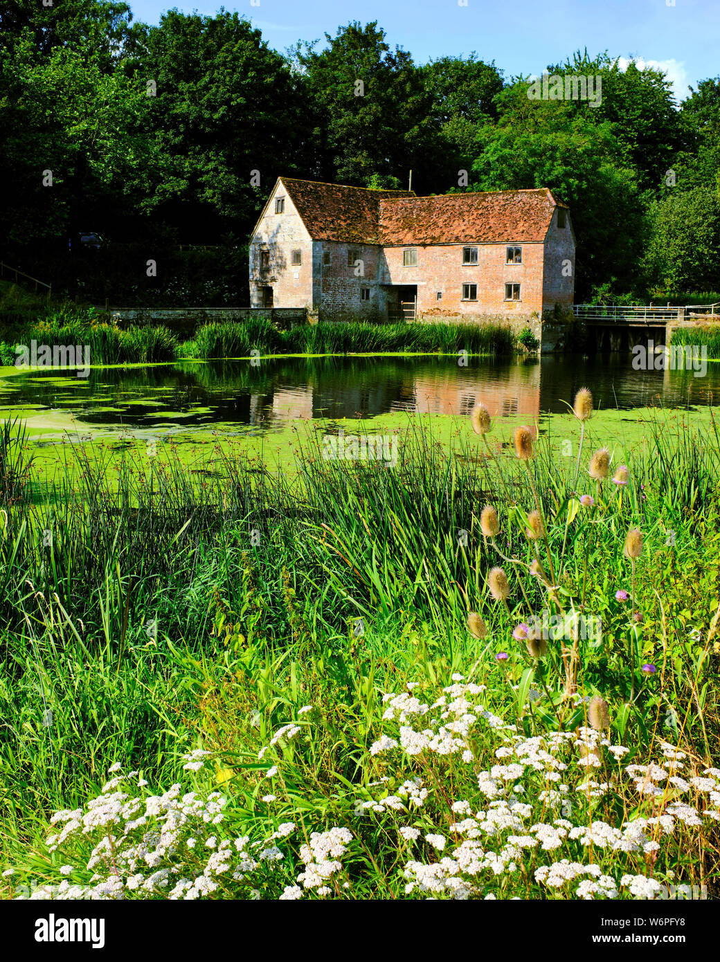Sturminster Newton Mill, Dorset, UK. 31st August 2019. Medieval mill ...