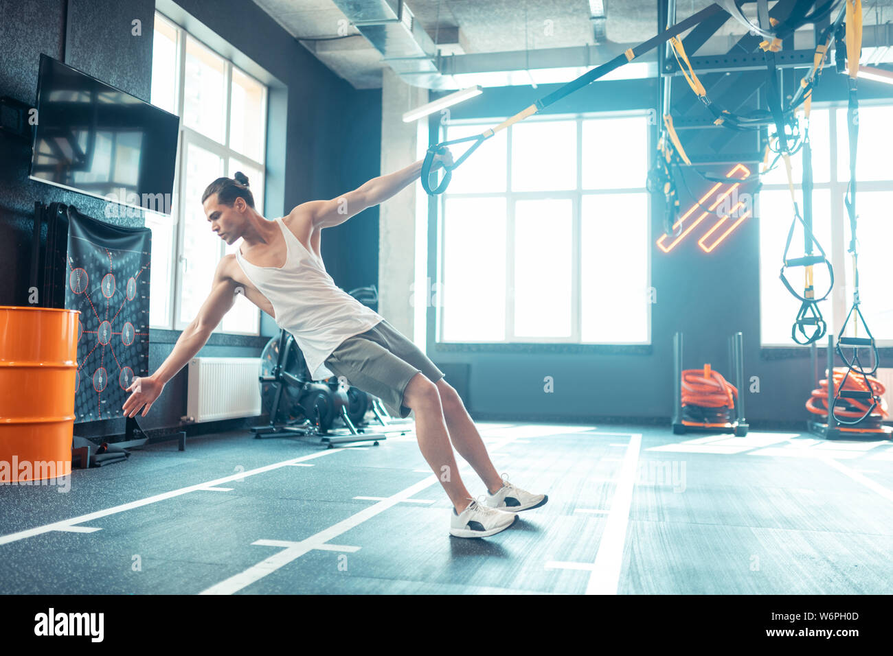 Trx straps hi-res stock photography and images - Alamy