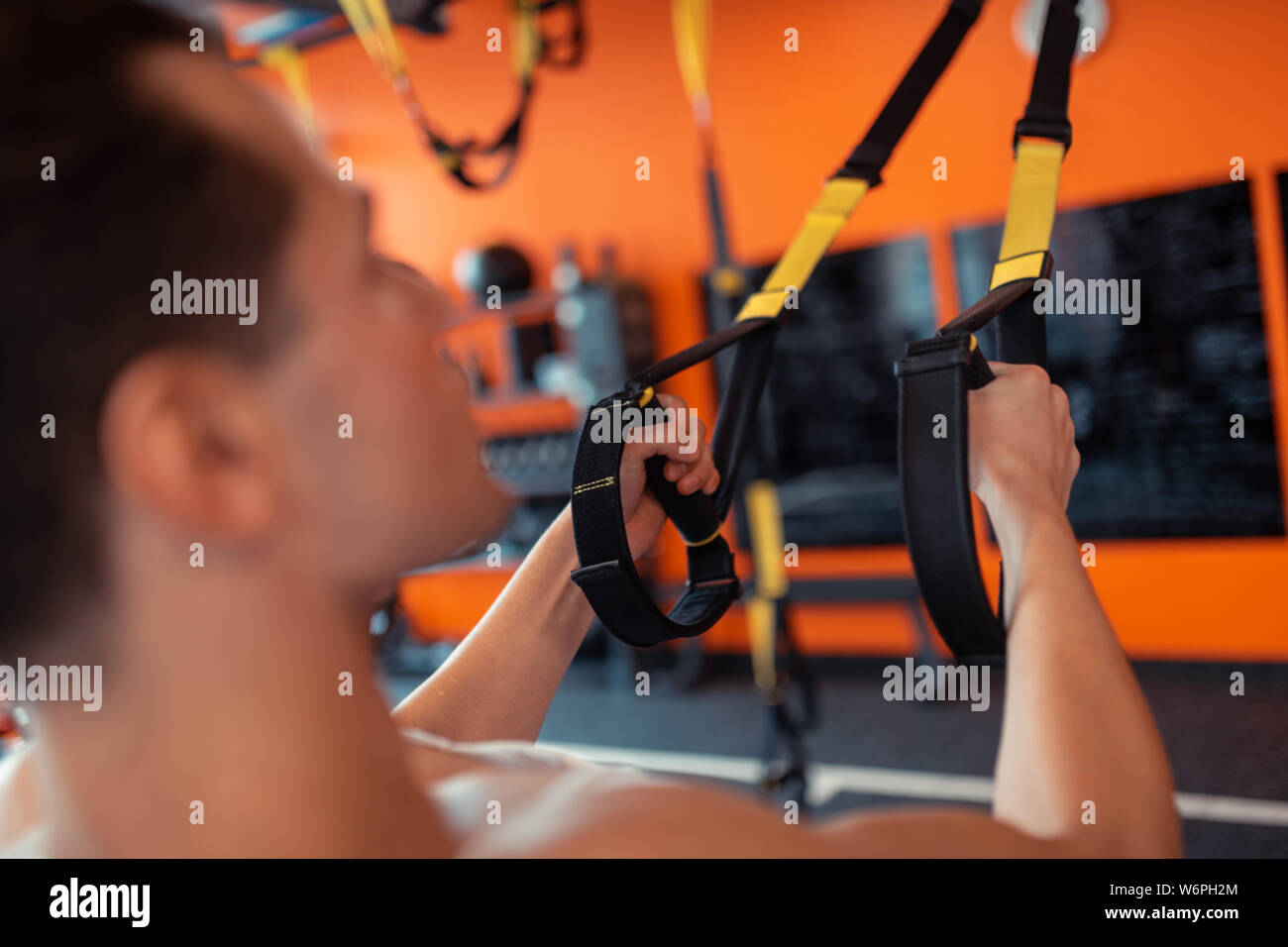 Trx straps hi-res stock photography and images - Alamy