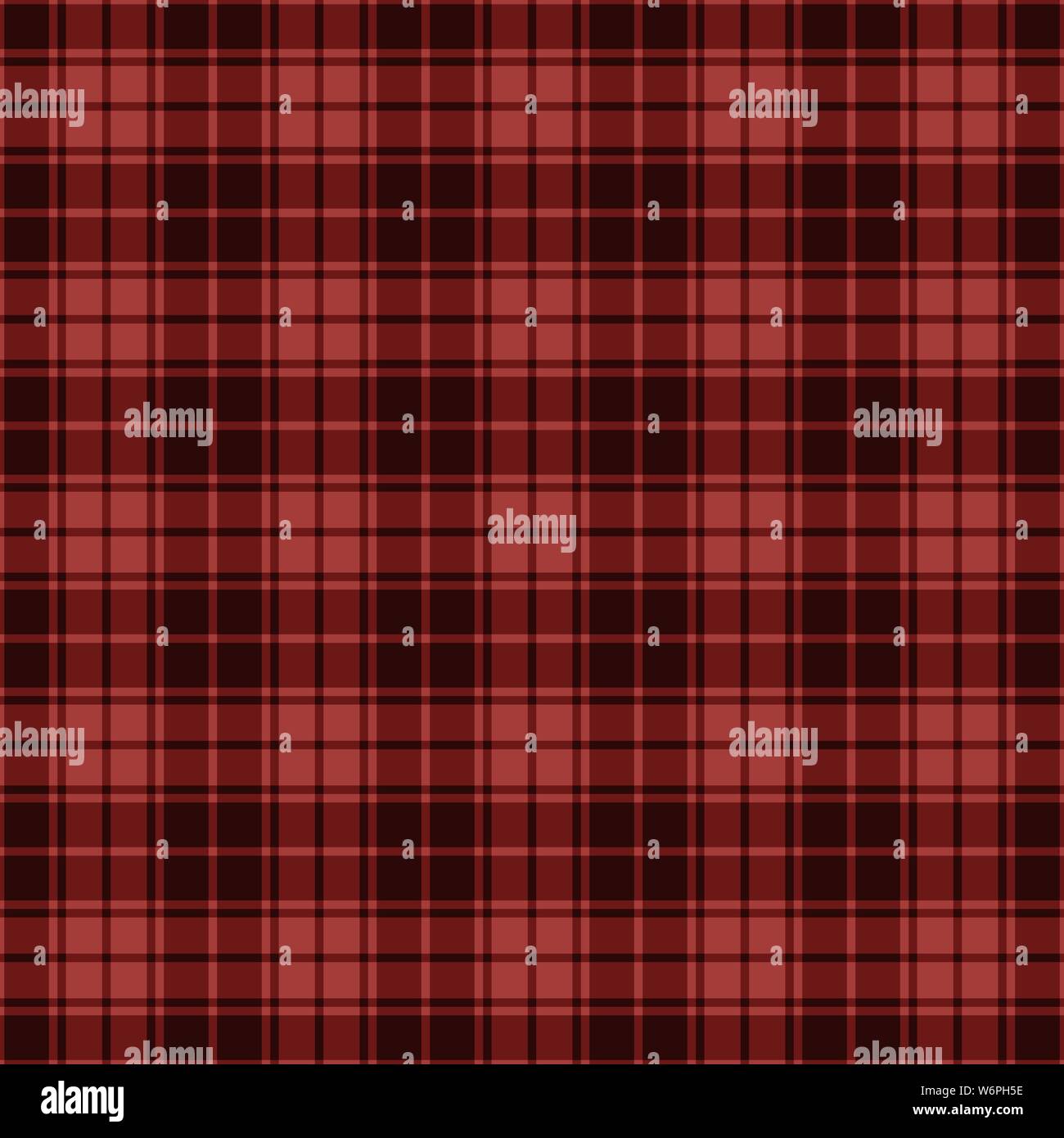 Red Gingham seamless plaid pattern . Template for your design Stock ...