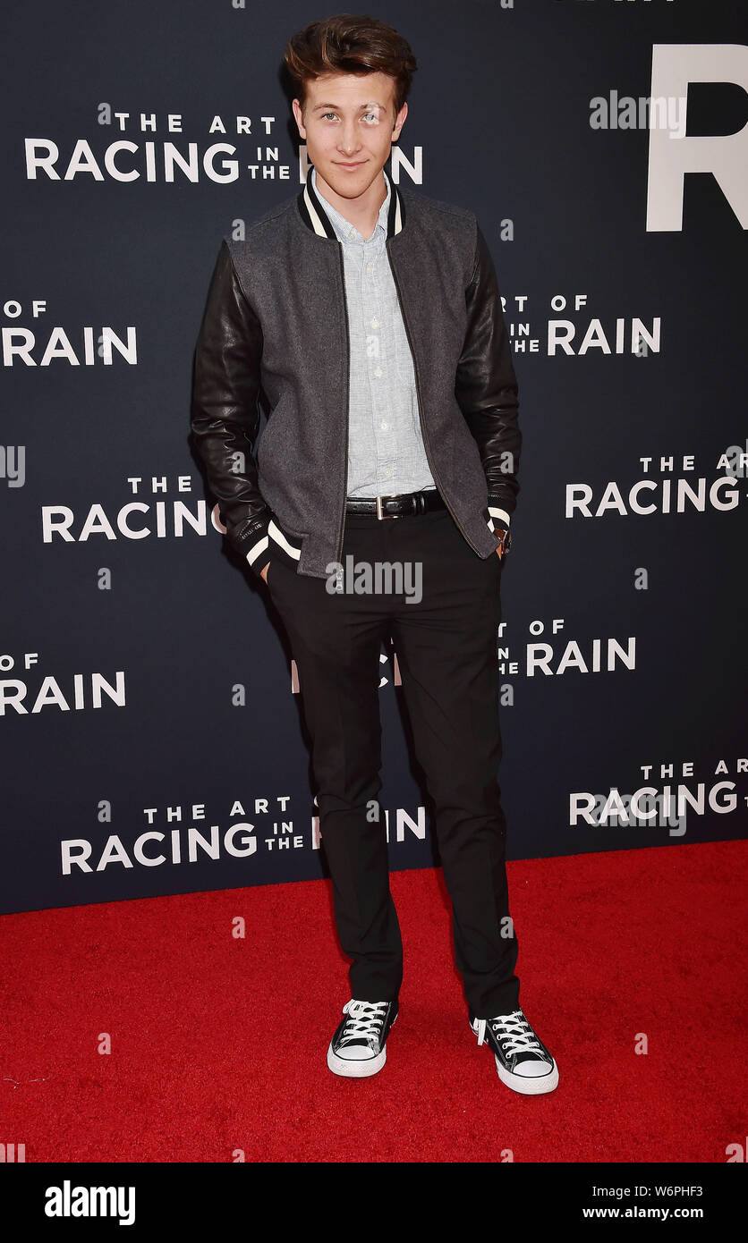 LOS ANGELES, CA - AUGUST 01: Luke Mullen attends the Premiere Of 20th ...