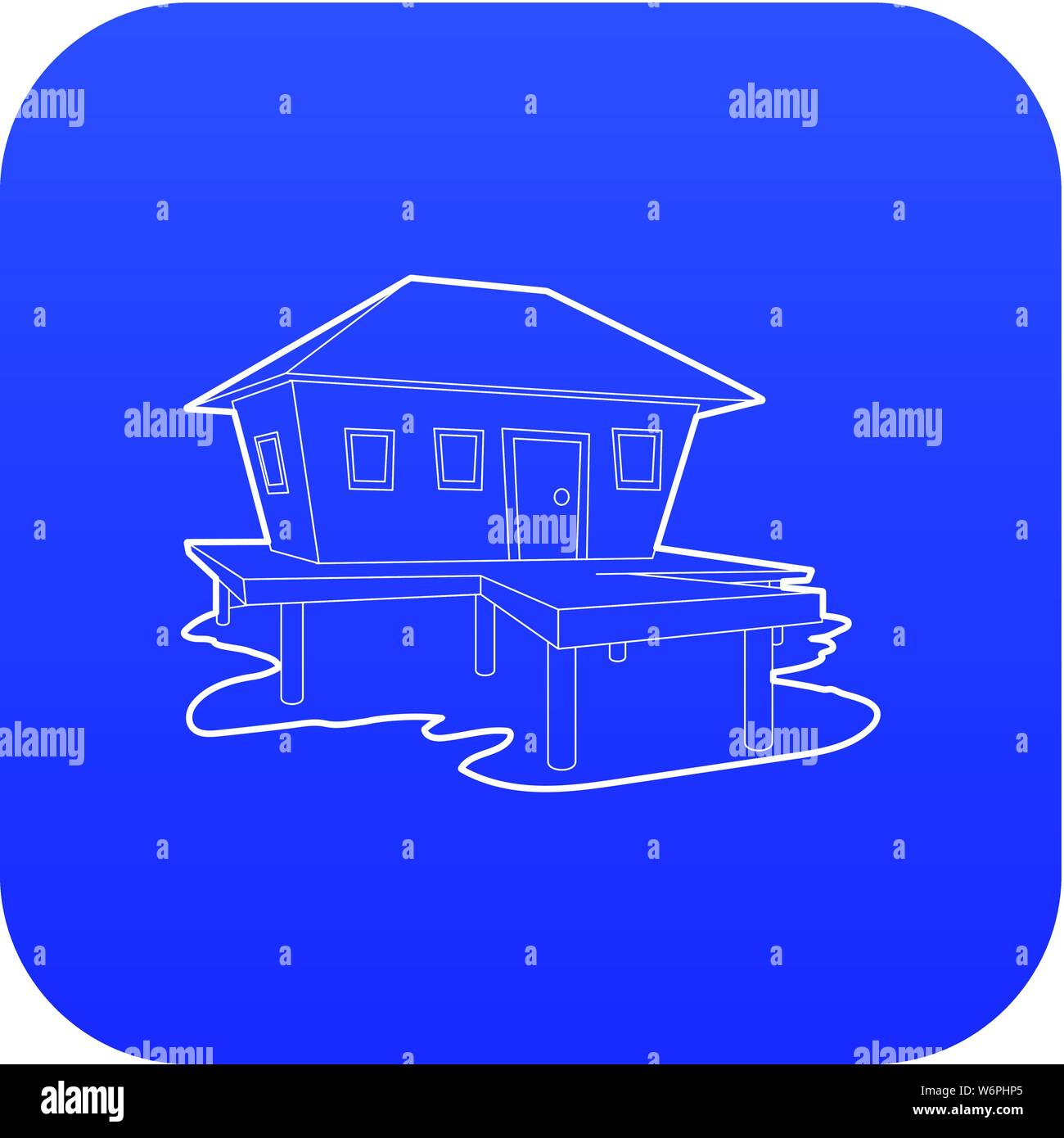 Hawaiian village Stock Vector Images - Alamy