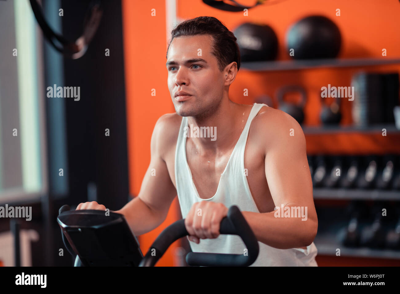 Man sport activities strong hi-res stock photography and images - Alamy