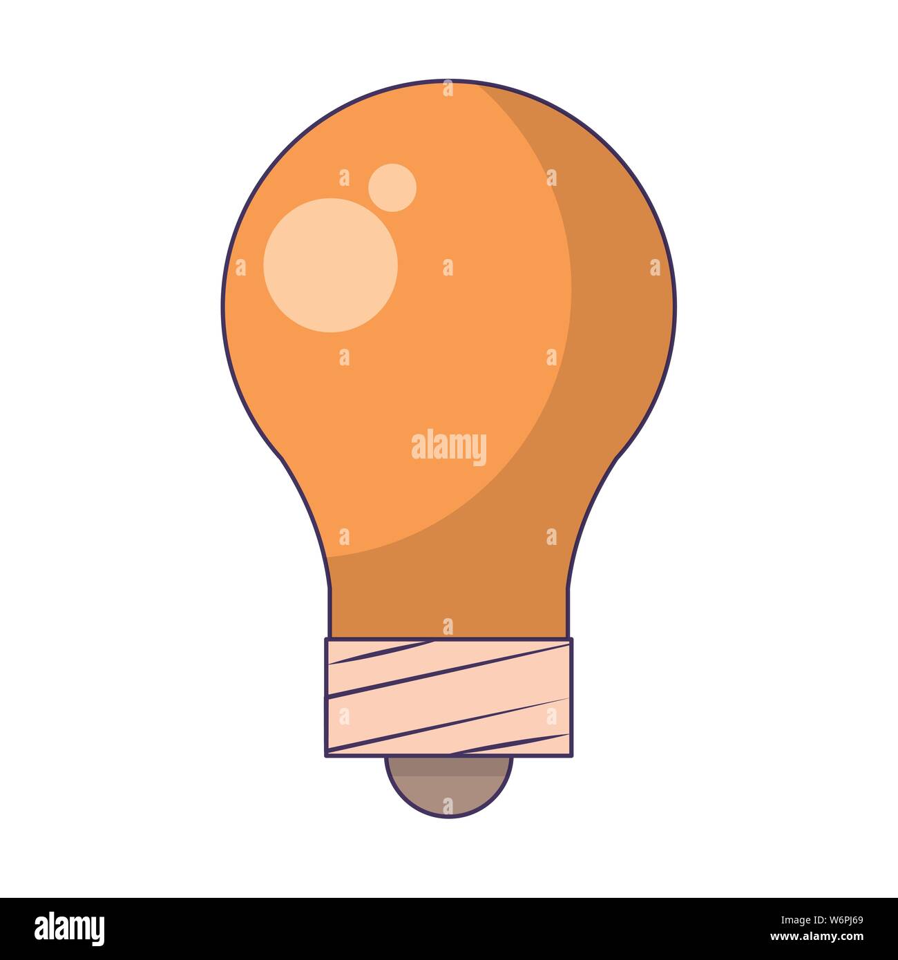 lightbulb idea light energy cartoon Stock Vector Image & Art - Alamy