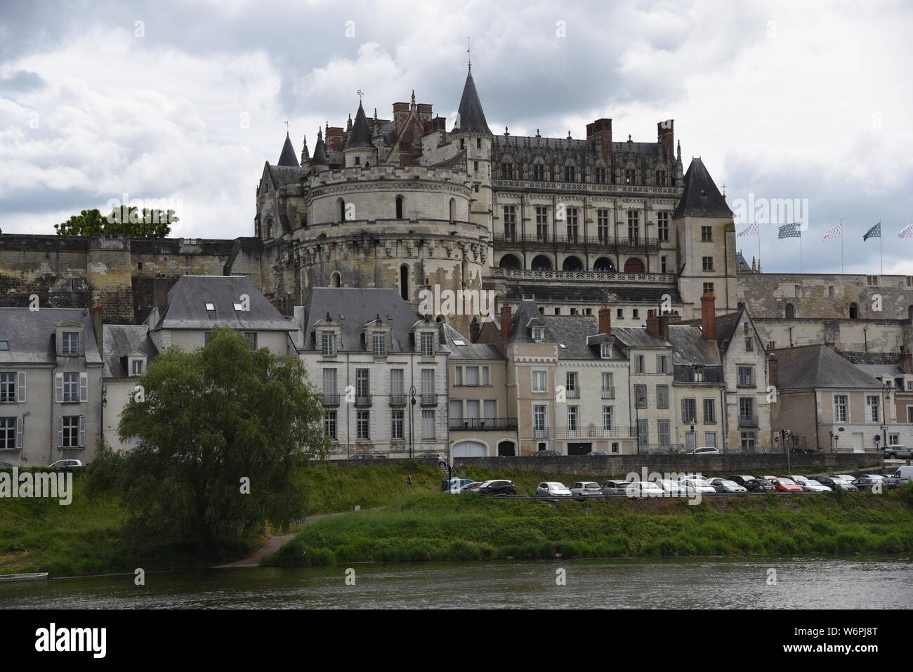 Amboise, Loire Valley, France is known for the Château d'Amboise Stock ...