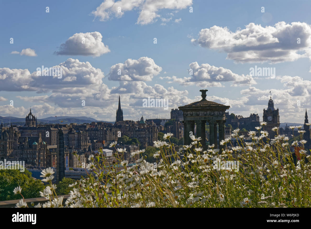 View from Calton Hill - Edinburgh, Scotland, United Kingdom Stock Photo ...