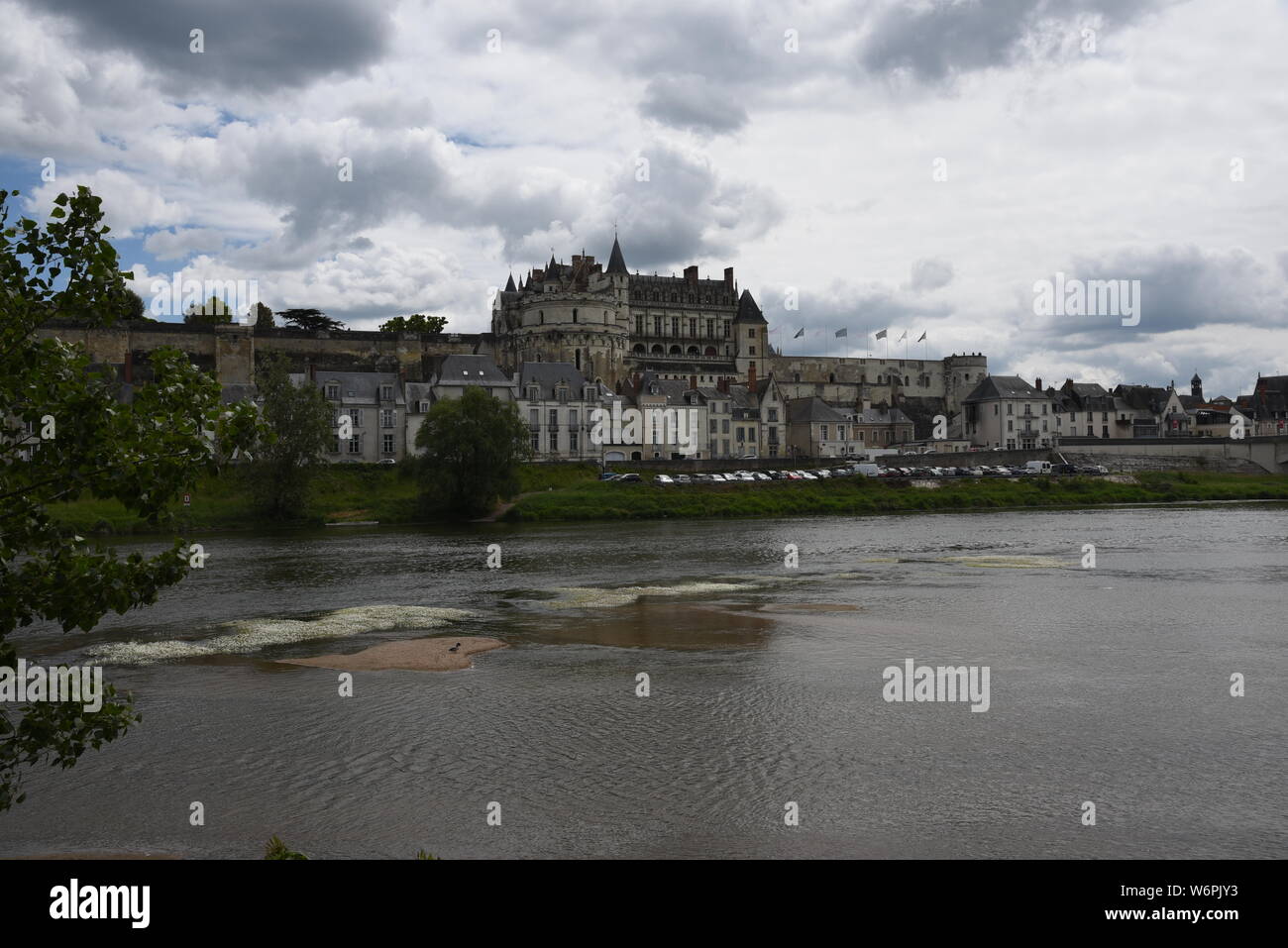 Amboise, Loire Valley, France is known for the Château d'Amboise Stock ...