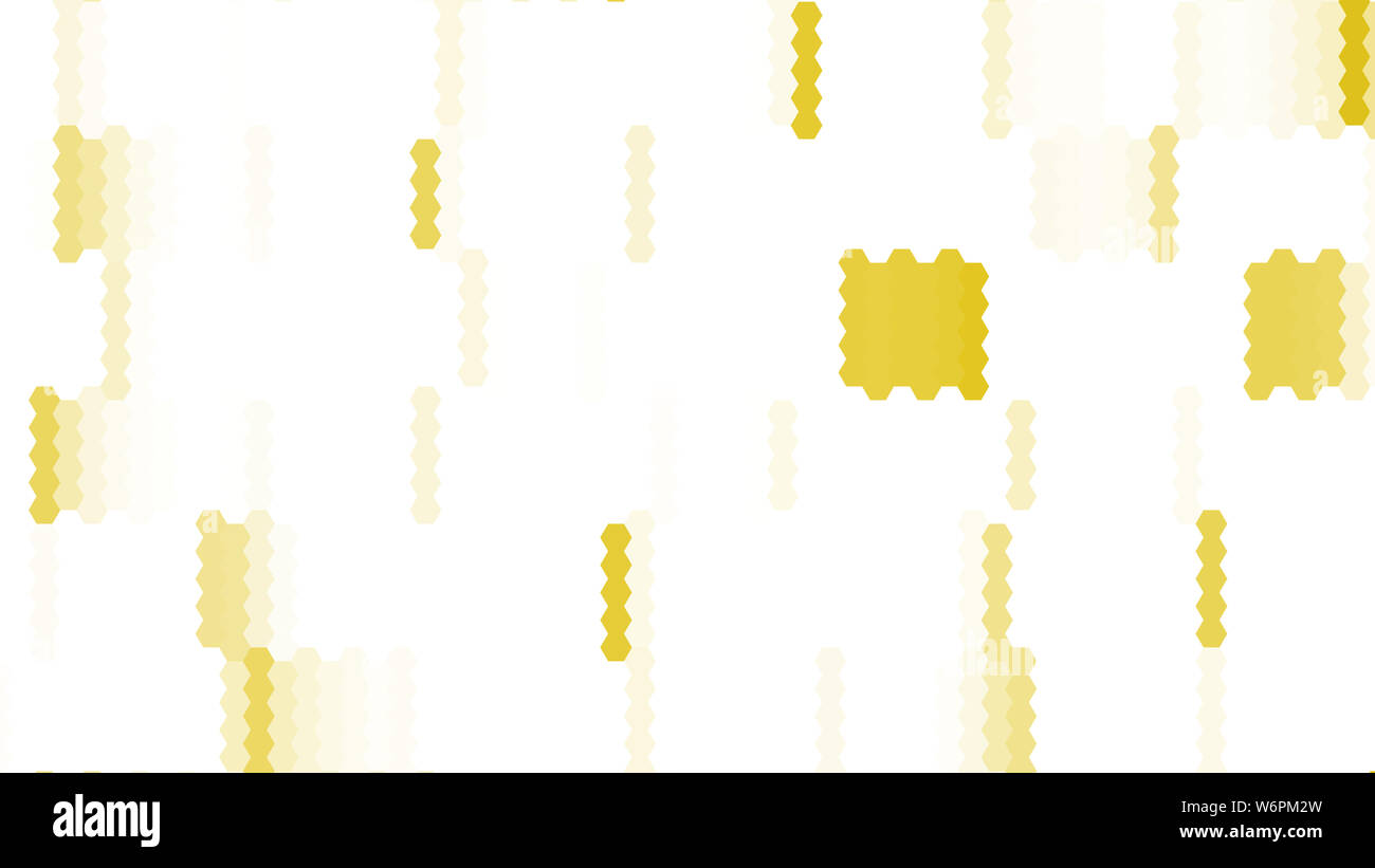 White And Silver Hexagon 3D Abstract Animation. Seamless Loop. ready ...