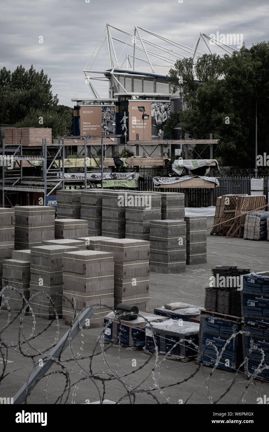 KCOM Stadium, Hull, UK. Home of Hull City English football club and ...