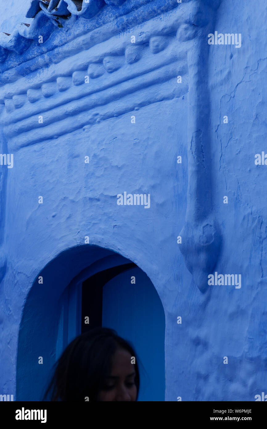 The blue town Chefchaouen Chaouen / Morocco, Narrow Streets, lanes and ...