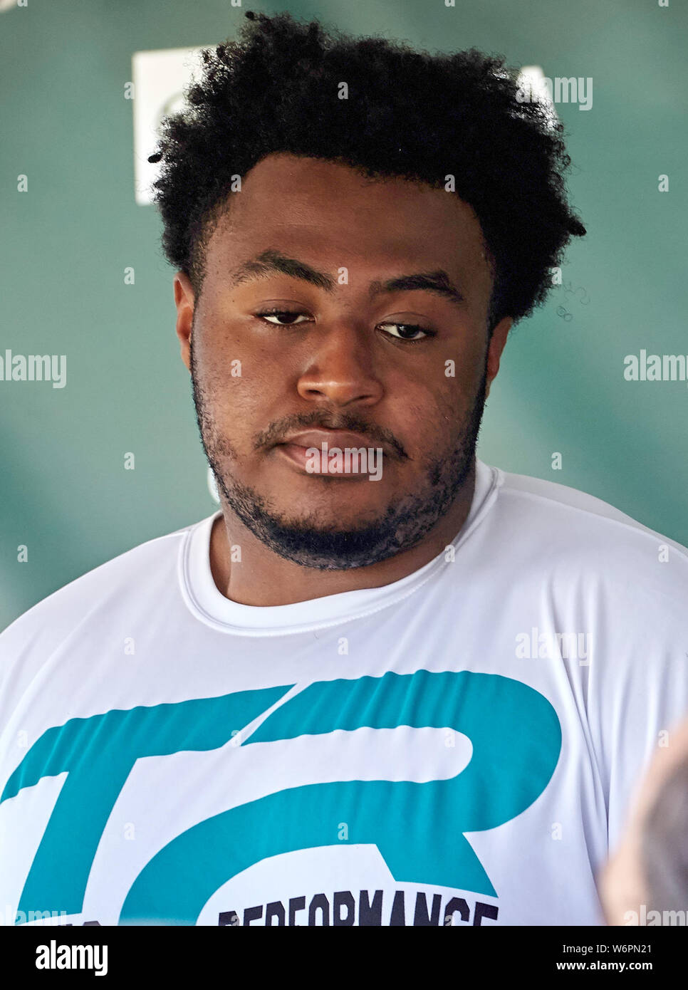 August 2, 2019, Florham Park, New Jersey, USA: New York Jets tackle ...