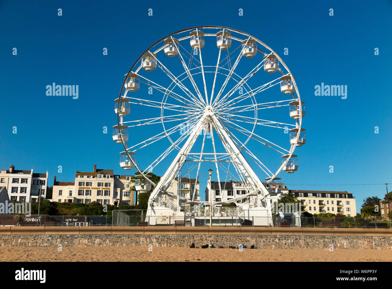 Exmouth Eye; The observation ferris wheel at Exmouth seafront. Exmouth ...