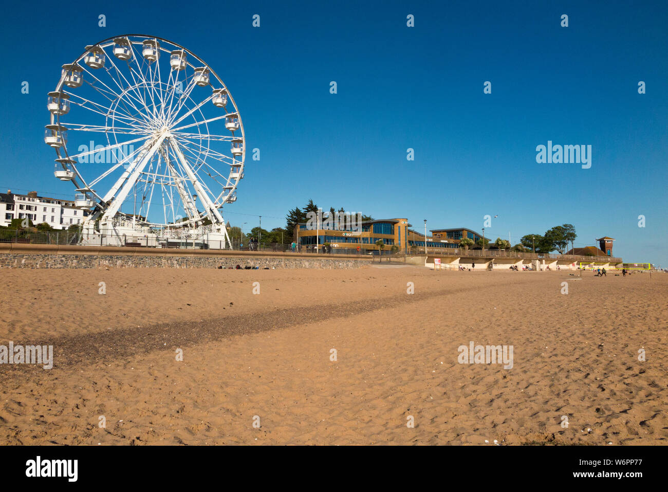 Exmouth Eye; The observation ferris wheel at Exmouth seafront. Exmouth ...