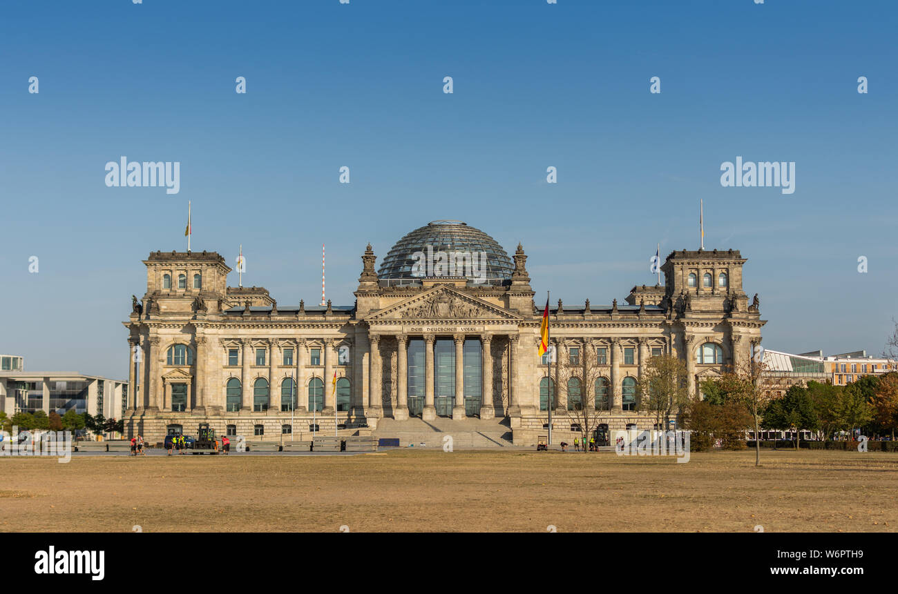 The Bundestag is the German federal parliament, Berlin Stock Photo - Alamy