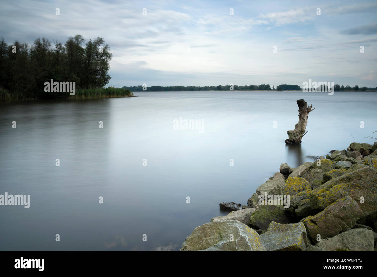 River Nieuwe Merwede Stock Photo - Alamy