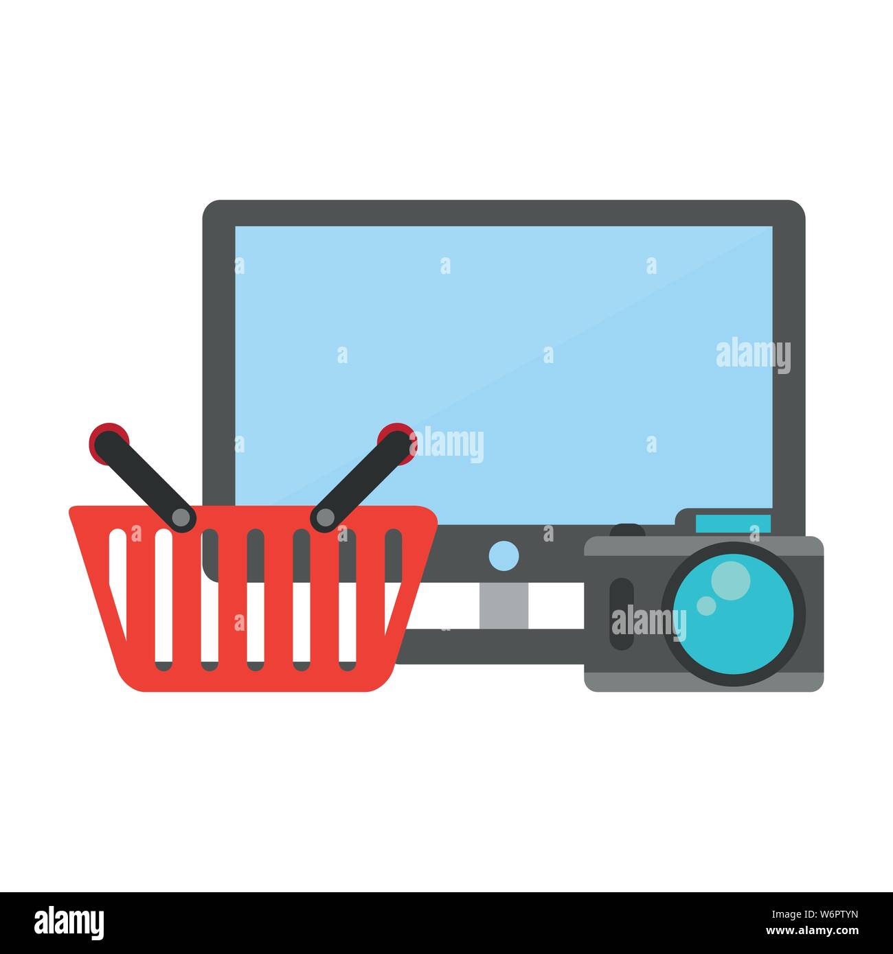 online shopping ecommerce sale cartoon Stock Vector Image & Art - Alamy