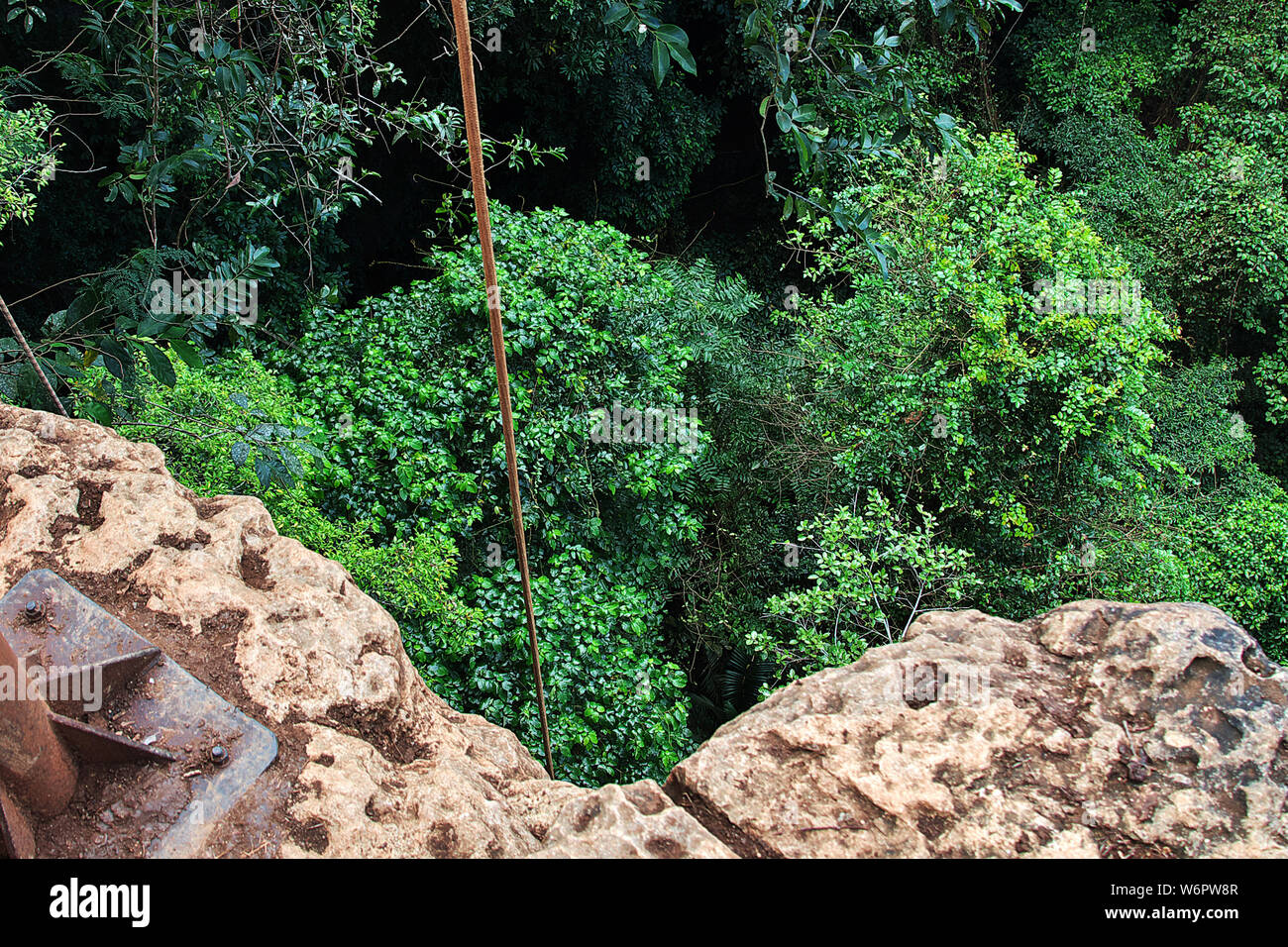 Jomblang cave near Yogyakarta city, Java, Indonesia Stock Photo - Alamy