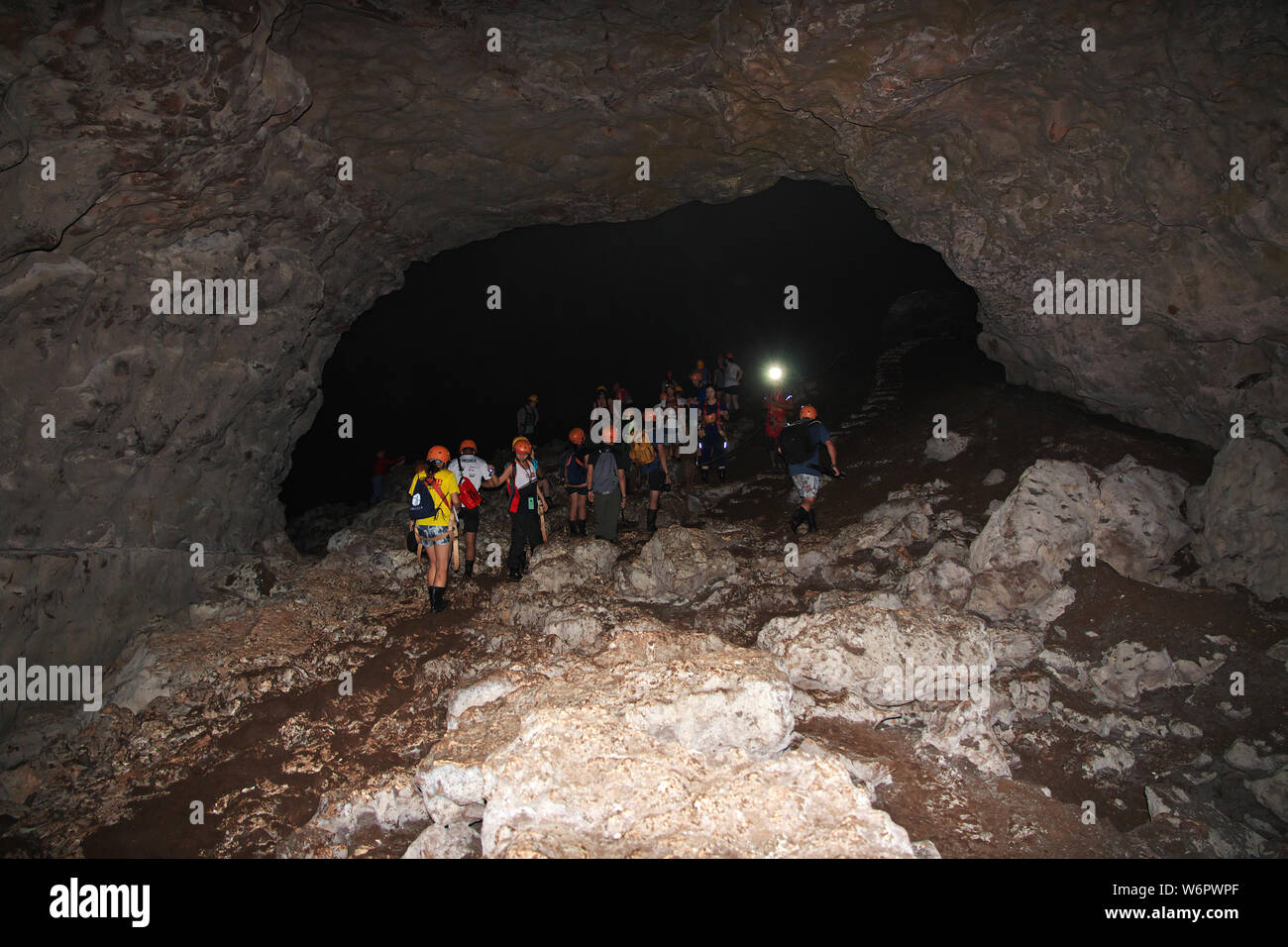 Jomblang, Indonesia - 01 Aug 2016. Jomblang cave near Yogyakarta city ...