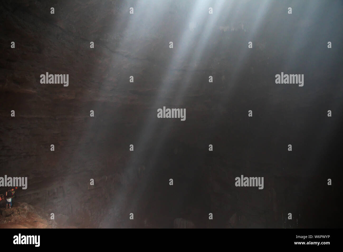 Jomblang cave near Yogyakarta city, Java, Indonesia Stock Photo - Alamy