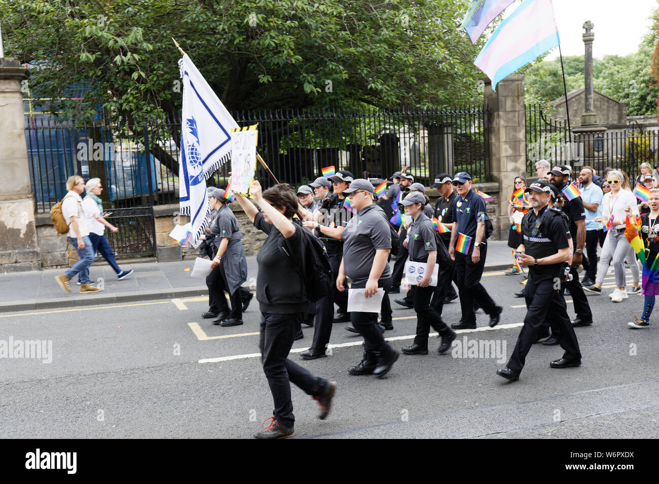 LGBT pride walk in Edinburgh, Scotland, United Kingdom Stock Photo - Alamy