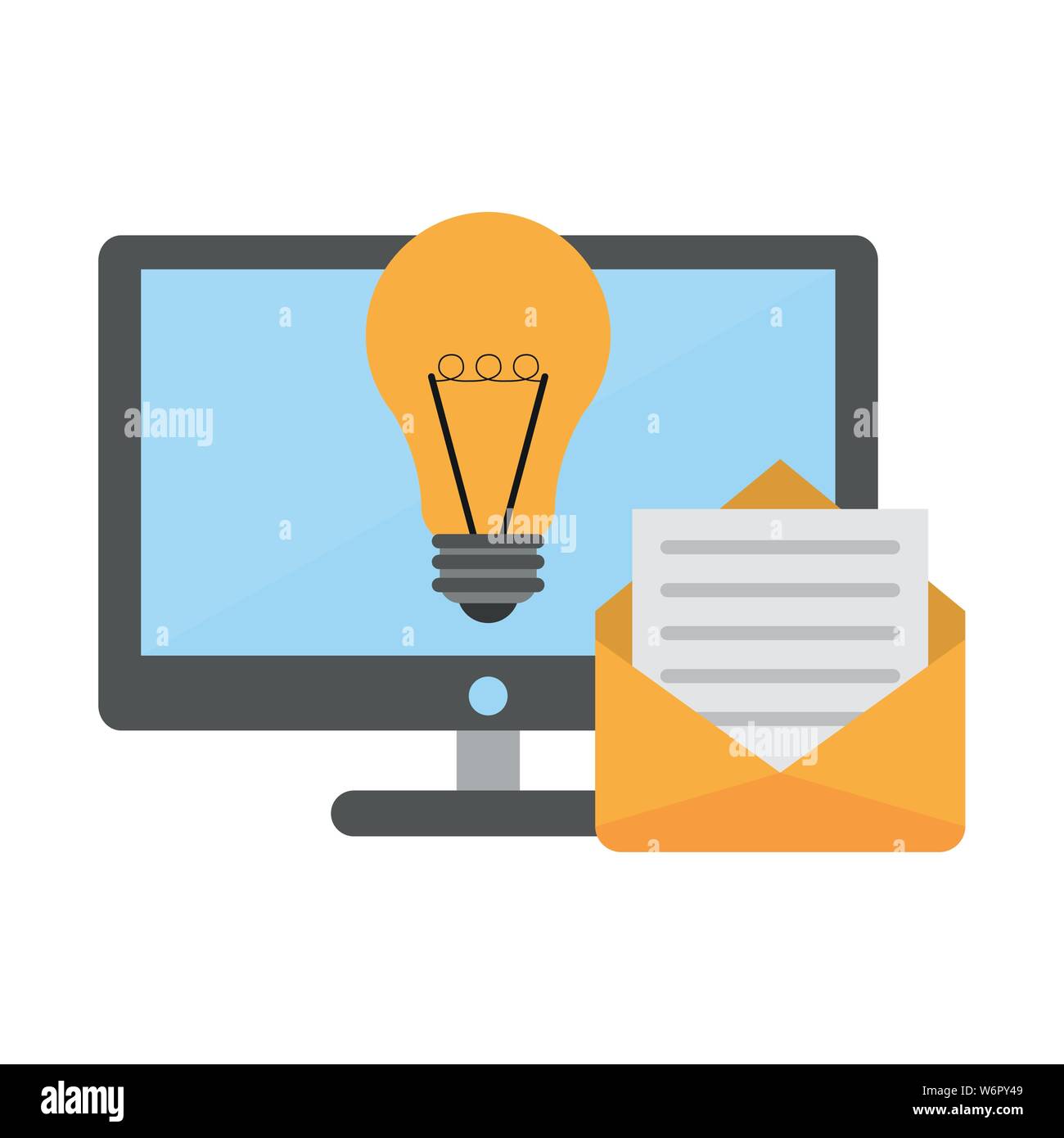 technology digital modern hardware cartoon Stock Vector Image & Art - Alamy