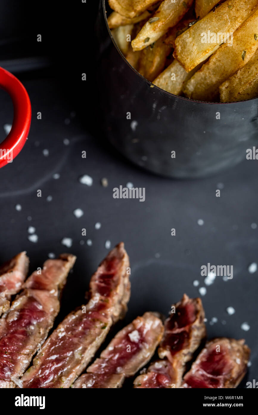 Beautiful beef cutlet hi-res stock photography and images - Alamy