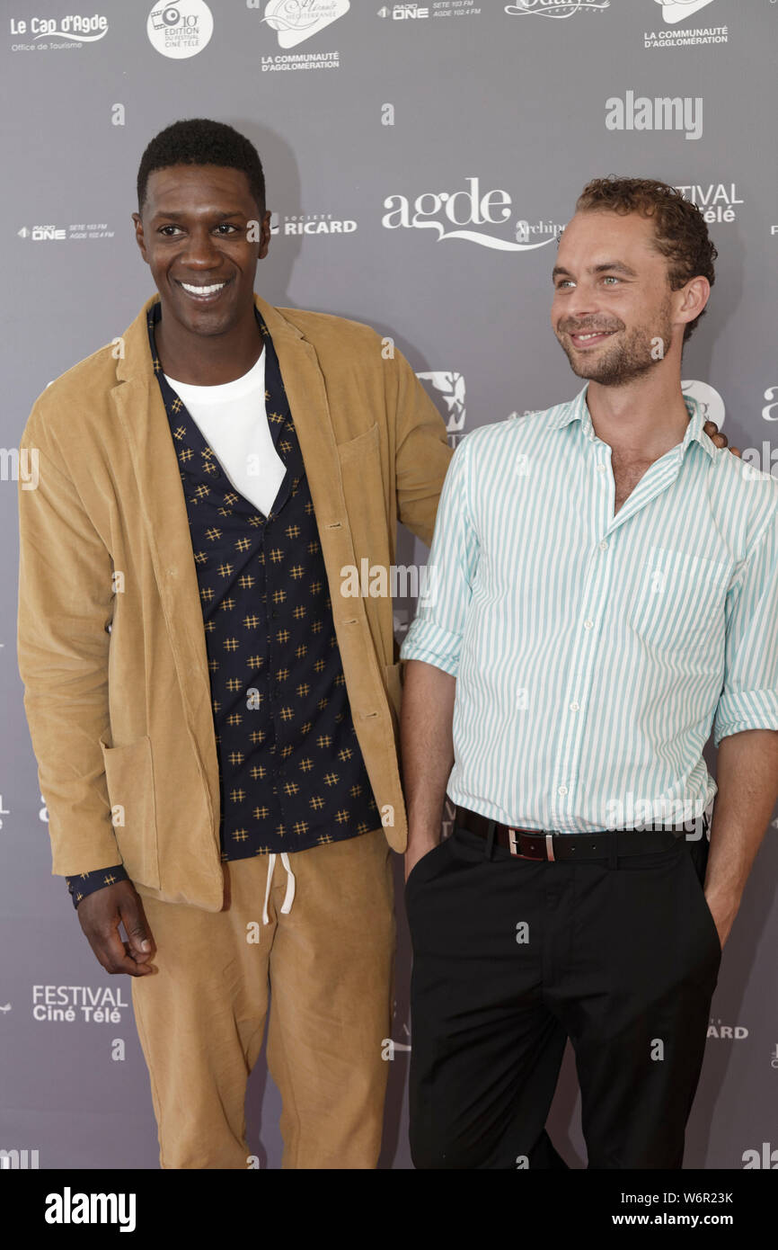 Cap of Agde, France.22th June, 2019. Day 5 - David Baiot and Geoffrey ...