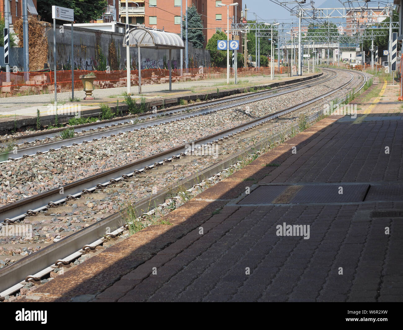 COLLEGNO, ITALY - CIRCA AUGUST 2019: Collegno railway station Stock ...