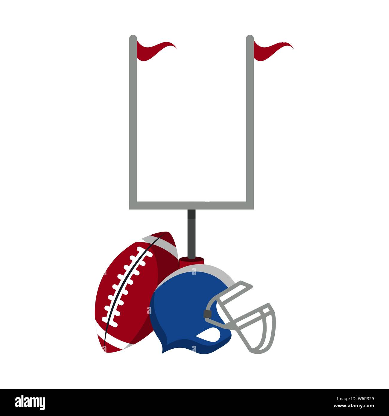 american football sport game cartoon Stock Vector Image & Art - Alamy