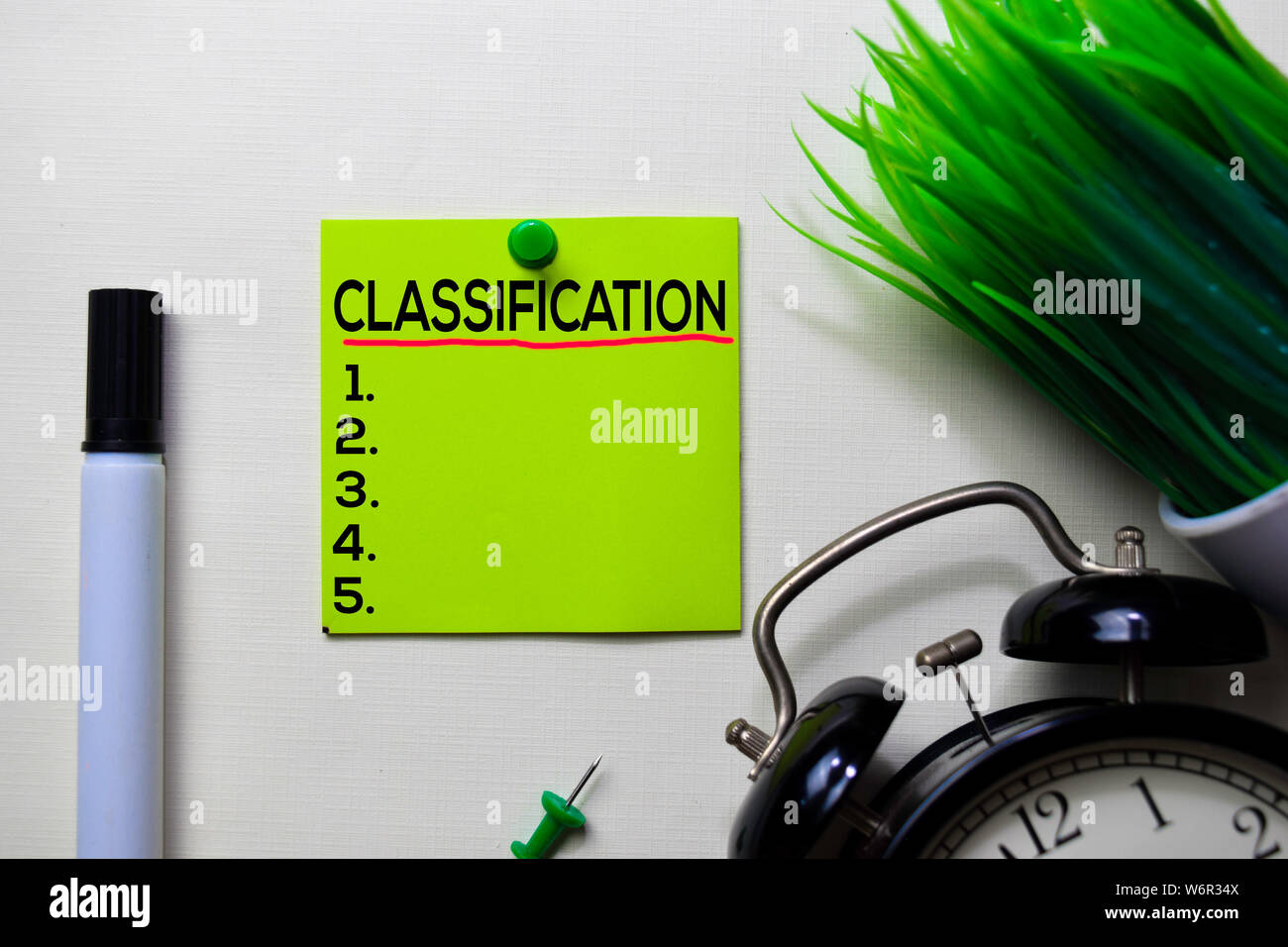 Additional classification information hi-res stock photography and ...