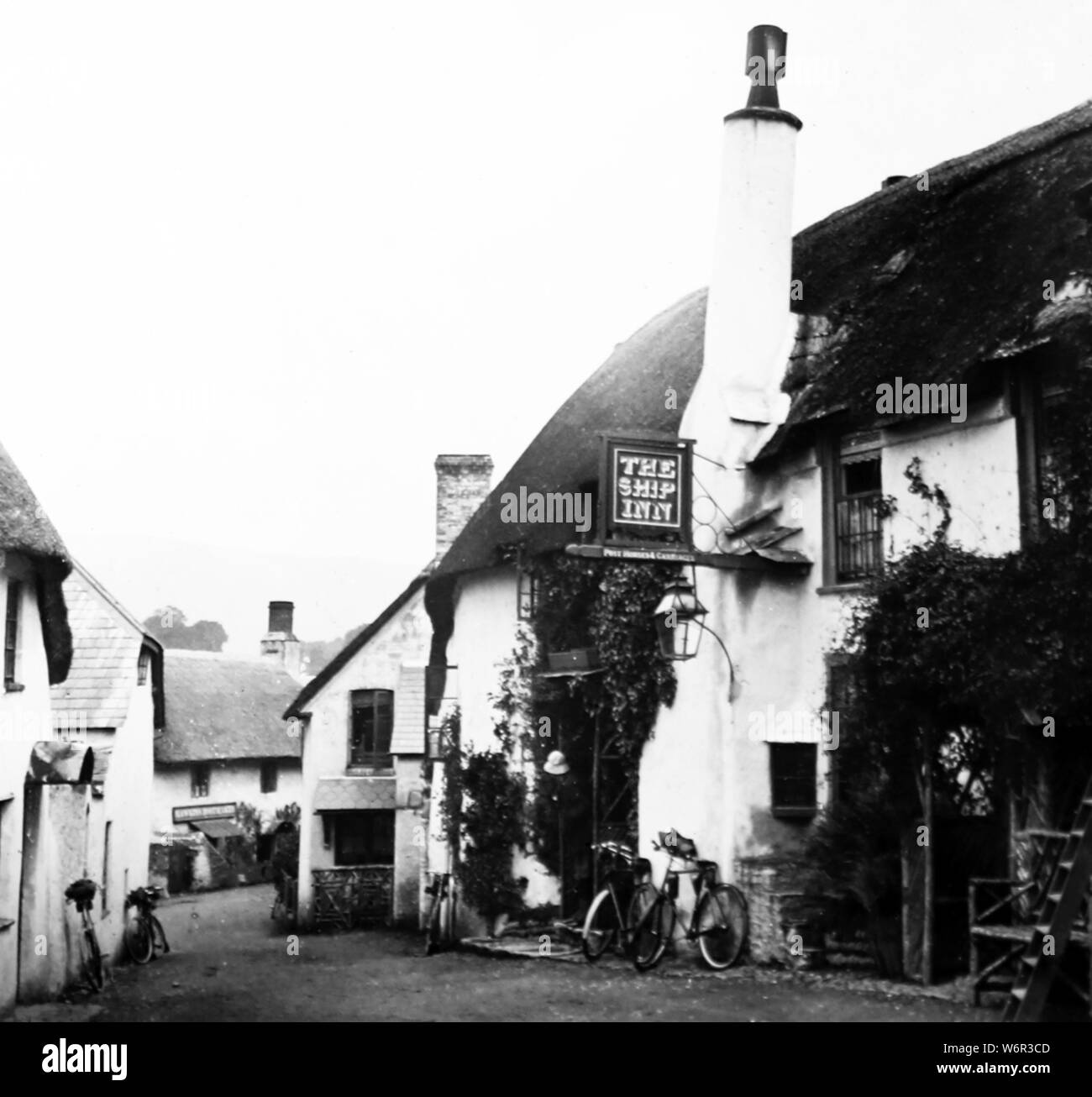 The Ship Inn, Porlock Stock Photo - Alamy