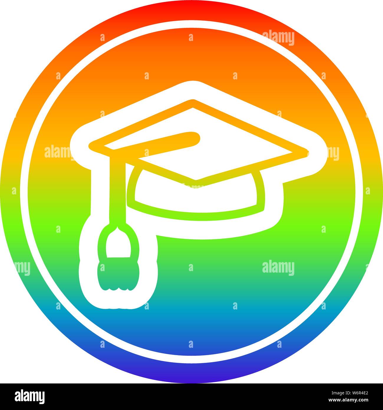 Rainbow cap Stock Vector Images - Alamy